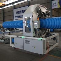 China Drainage Sewage PP PE PVC Corrugated Tube Machine With High Automatic System for sale