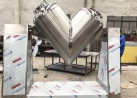China 415V 25rpm V Type Powder Mixer Machine Pharmaceutical Insudstries Use for sale