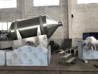 China Rotary Drum Industrial Powder Mixer , 100L 1.1KW Pharmaceutical Powder Blender for sale