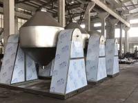 China Double Cone 250L 1.5Kw Powder Mixer Machine Food Insudstries Use for sale