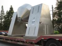 China Rotary Drum 150-500kg/Batch Double Cone Vacuum Dryer CE ISOChemicals Processing Vacuum Drying Machine for sale
