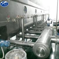 China 3m PVC Reciprocating Vibro Fluid Bed Dryer For Powder Granules for sale