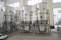 China GMP 60-120kg/Batch Vertical Fluidized Bed Dryer Machine For Sugar Granule for sale
