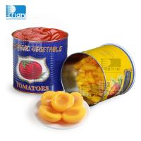 China OEM Food Tin Cans with Easy-Open Lids - 170ml to 3000ml Capacity for Food Packaging for sale