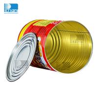 China Custom Metal Food Tin Cans 170ml-3000ml Capacity with Easy Open Lids for Seafood and Vegetable Packaging for sale