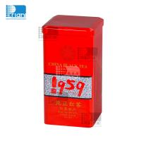 China Food Grade Tea Tin Cans 170ml-3000ml Airtight Rectangular Tinplate Packaging with Custom Printing for sale