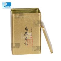 China 1L Tea Tin Cans for Matcha & Coffee Powder - Round/Rectangular Metal Containers with 0.23-0.28mm Tinplate for sale
