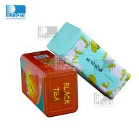 China Custom Round Metal Tea Tin Cans 0.23-0.28mm Food Grade Tinplate for Coffee and Tea Packaging for sale