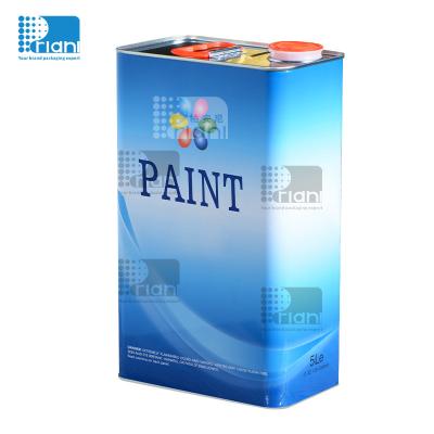 China 3-5 Litre Empty Paint Tins - Metal Gallon Chemical Cans with 50,000 MOQ and 20-Day Lead Time for sale