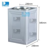 China 20 Litre Square Empty Paint Tin Cans - Industrial Grade Tinplate with 0.23-0.28mm Thickness and Custom Printing Options for sale