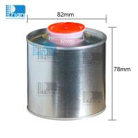China 0.5L-1L Metal Paint Tin Buckets with Plastic Screw Lids - 50,000 MOQ, 20 Day Lead Time for sale