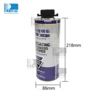 China 1 Liter Chemical Storage Tin Can D86×H218mm with Black Lid - Corrosion Resistant Metal Container for Paint, Oil & Industrial Chemicals for sale