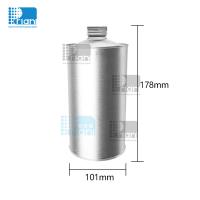 China Customized 1L Round Metal Tin Container with Metal Cover - 0.2-1L Capacity, Tinplate Material for Engine Oil and Paint Storage for sale