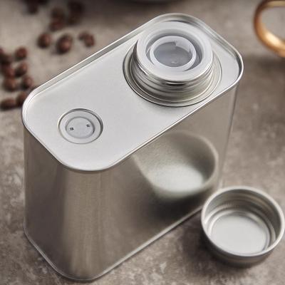 China 300g Luxury Coffee Tin Cans - Recyclable Metal Tin Canisters with 50,000 MOQ and 20-Day Lead Time for sale