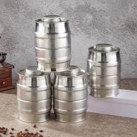 China Custom Metal Coffee Tin Cans 250g-500g with Freshness Valve for Coffee Bean Storage for sale