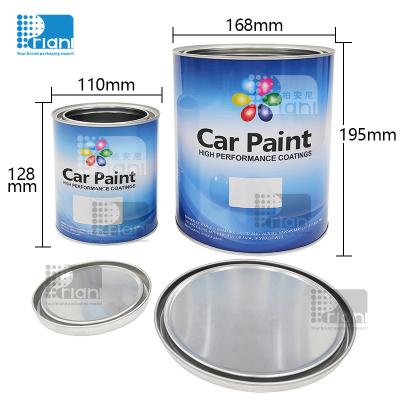 China 1-4L Gallon Car Paint Tin Cans with Lever Lid - Round Tinplate Material, 50,000 MOQ, 20 Day Lead Time for sale