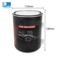 China Custom Round Automotive Paint Cans 50,000 PCS MOQ with 20-Day Lead Time and Lever Lid for sale