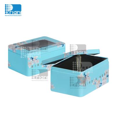 China Custom Printed Metal Food Tin Cans 170ml-3000ml Capacity with Food-Grade Tinplate and Easy-Open Lids for sale