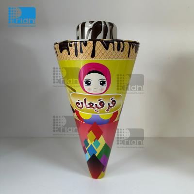 China Customizable Metal Tinplate Food Cans with Easy Open Lids - 0.23-0.28mm Thickness & 20,000 MOQ for sale