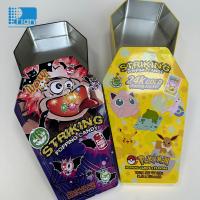 China Custom Round Tea Gift Tin Cans Metal Cookie Candy Biscuit Tin Box 1L 500ml for sale