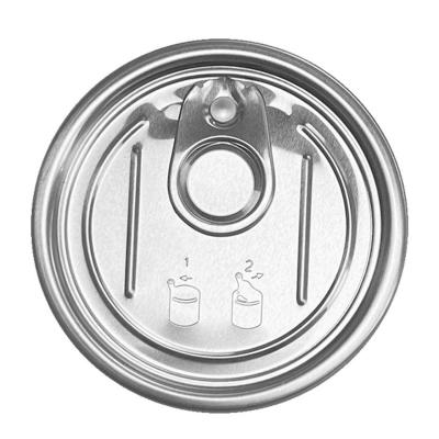 China 0.68L Screwed Coffee Can Lid - Metal Tin Lids 0.21mm Thickness for Food Packaging | OEM Customizable for sale