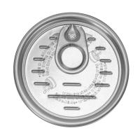 China Custom Aluminum Can Lids 0.21mm Tinplate for Coffee Tin Cans - Waterproof Food Storage Container Seals for sale
