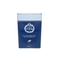 China Custom Olive Oil Tin Cans 1L-20L Capacity with 0.23mm Tinplate Material for Food Packaging for sale