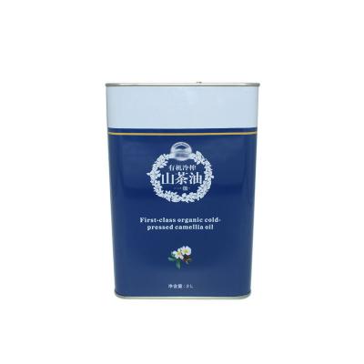 China Custom Olive Oil Tin Cans 1L-20L Capacity with 0.23mm Tinplate Material for Food Packaging for sale