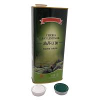 China Custom Rectangular Olive Oil Tin Cans 1-20L Capacity with Food-Grade 0.23mm Tin Material and Custom Printing for sale