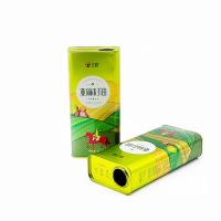 China 1 Liter Square Engine Oil Tin Can - 0.23mm Thick Airtight Metal Container for Cooking & Industrial Oils for sale