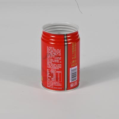 China Waterproof Round Beverage Tin Can with 0.25-0.28mm Thickness Food Grade Tinplate - Custom CMYK Printing for sale