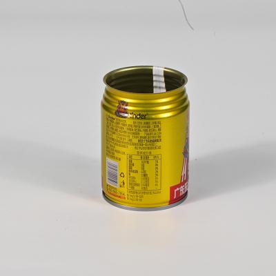 China Cylindrical Beverage Tin Cans 200-600ml Capacity 0.23mm Thickness Metal Food Packaging for sale