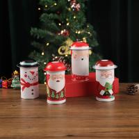 China 0.35mm Custom Christmas Gift Tin Box with 4-Color UV Coating - 750g Capacity Candy Containers for sale