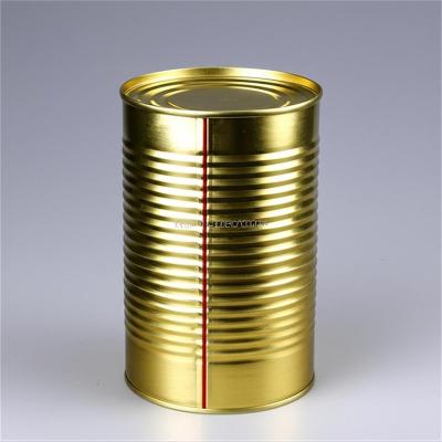 China Customized Metal Tin Cans with Easy Open Lids 300dpi Artwork Recyclable Round Packaging for sale