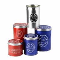 China Customized Logo Metal Tin Cans with Easy Open Lids in Various Sizes for Packaging for sale