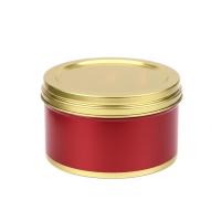 China Customized Logo Round Metal Tin Cans with Easy Open Lids and Recyclable Packaging for sale