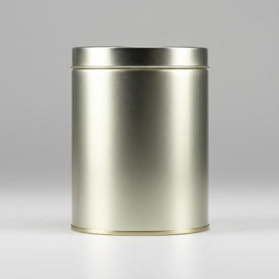 China Round Metal Tin Cans with Customized Logo, Easy Open Lids, and High-Resolution Artwork for Versatile Packaging for sale