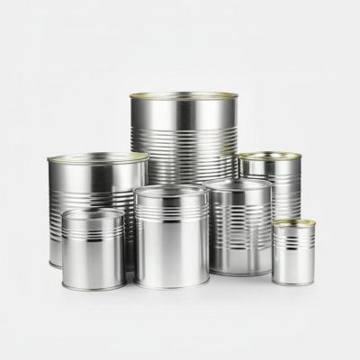 China Customizable Metal Tin Cans Various Sizes Eco Friendly Industrial Packaging Easy Open Lid for sale