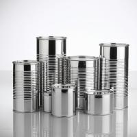China Recyclable Metal Tin Cans with Easy Open Lids Custom Logo for Food Beverage Cosmetic Packaging 300 DPI for sale