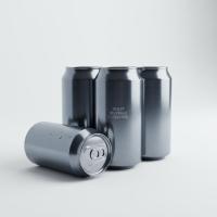 China Custom Tinplate Iron Cans 330ml Smooth Polished Finish with Protruding Thread for Beverage Packaging for sale