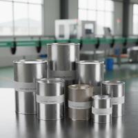 China Tinplate Iron Cans Cylindrical Smooth Finish Customizable Food Storage 100-1000ml for sale