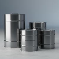 China Smooth Polished Tinplate Iron Cans 100ml Cylindrical with Protruding Thread for Industrial Packaging for sale