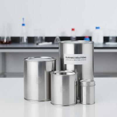 China Dishwasher Safe Metal Tin Cans 100ml 200ml High Corrosion Resistance OEM Custom Food Chemical Packaging for sale