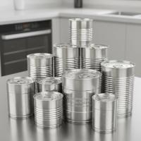 China Dishwasher Safe Metal Tin Cans Cylindrical 100ml 200ml Food Packaging High Corrosion Resistance for sale