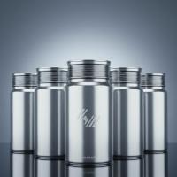 China Smooth Polished Iron Cans with Surface Protruding Thread and Cylindrical Shape for High Capacity Beverage Storage for sale