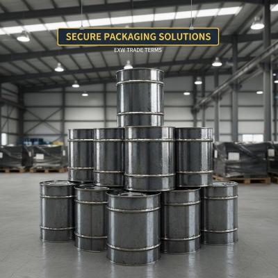 China Stamped Welded Iron Cans Cylindrical 1L 100mm Airtight Seal for Industrial Material Transport for sale