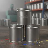 China Rust Resistant Paint Tin Cans with Pressure Cap Lug Lid 0.23mm to 0.28mm Tinplate Industrial Packaging for sale