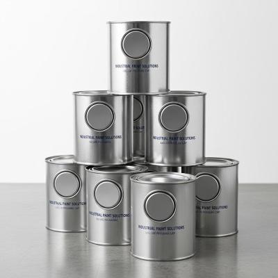 China Lug Lid Pressure Cap Paint Tin Cans 0.23mm-0.28mm Customizable Logo for Industrial Paint Packaging for sale