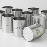 China 0.23mm Thickness Metal Tin Cans 100 Recyclable Corrosion Resistant Containers for Packaging for sale