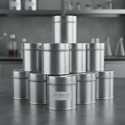 China Recyclable Metal Tin Cans 0.18mm-0.30mm Wall Thickness High Corrosion Resistance for Long Term Storage for sale